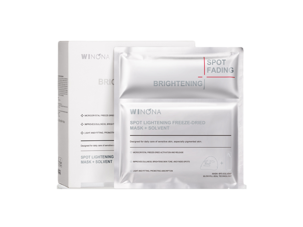Spot Lightening Freeze-Dried Mask+Solvent – WinonaBeauty